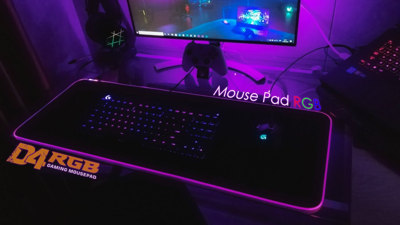 Review Mousepad RGB Murah | Digital Alliance D4 RGB - YouTube