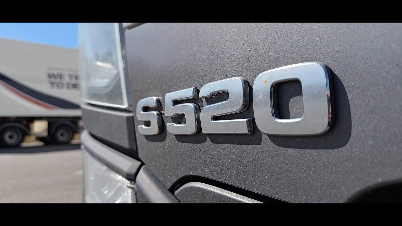 Driving roundabouts in Södertälje with 24 meter trailer - Long version ...