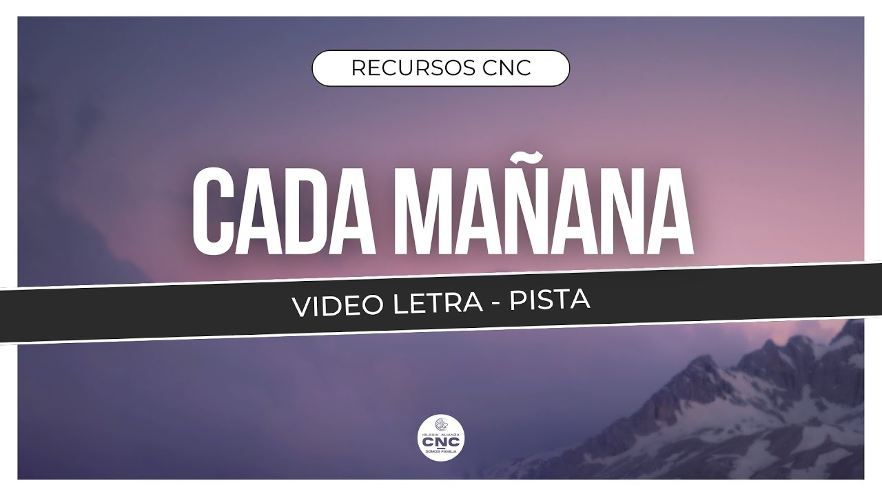 Cada Mañana - Video Letra (Pista) - YouTube