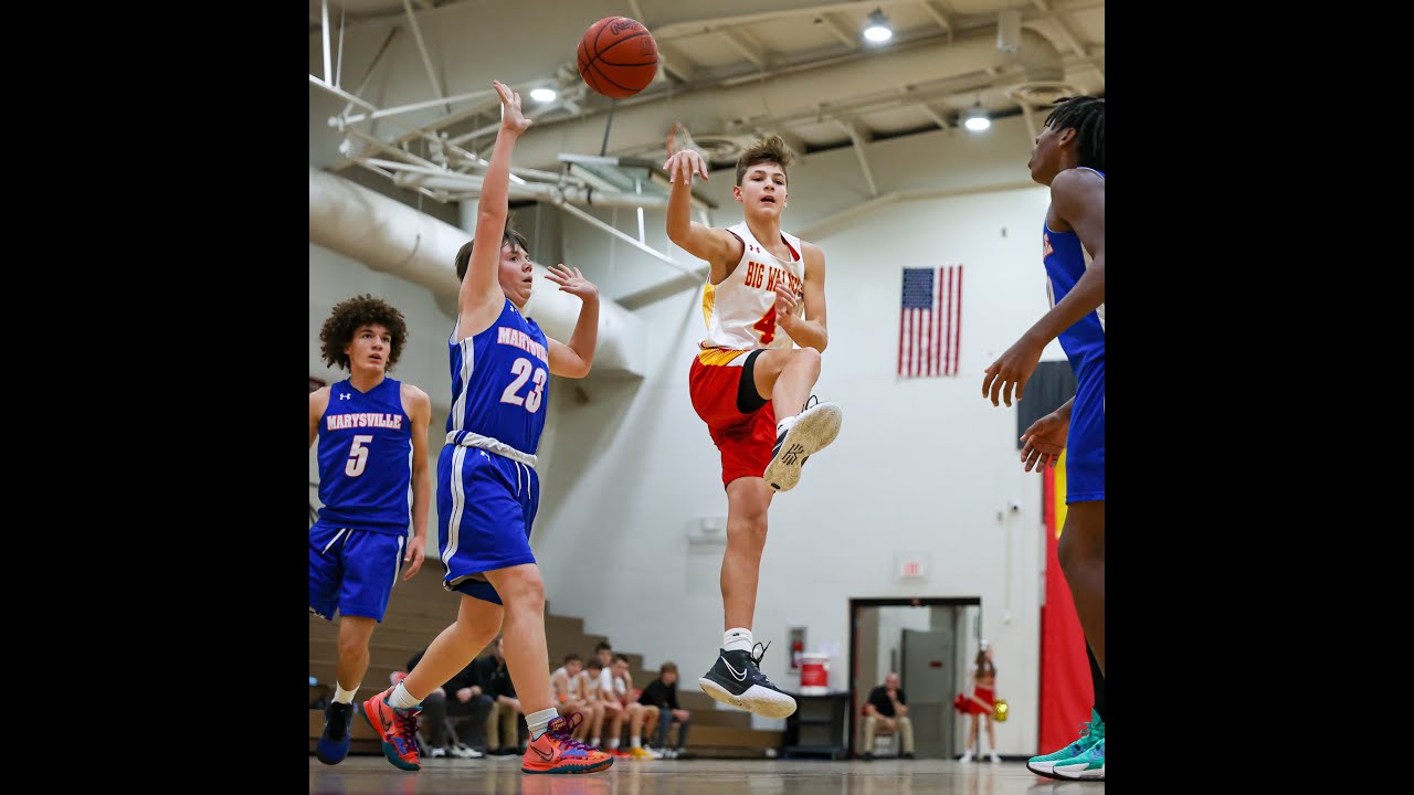 8th Grade Boys Basketball Vs Marysville - YouTube