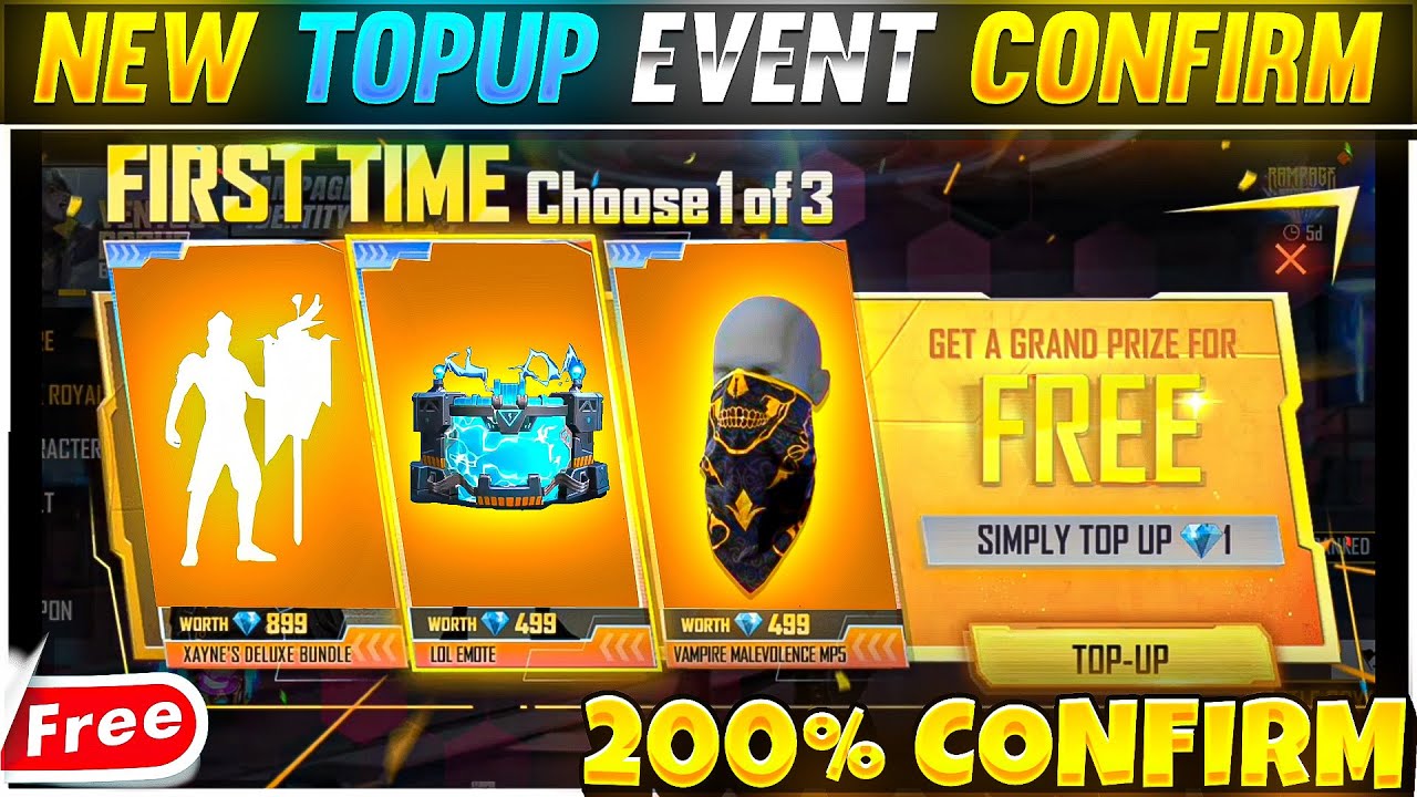 NEXT TOPUP EVENT FREE FIRE | NEW TOPUP EVENT | NEXT TOP UP EVENT ...