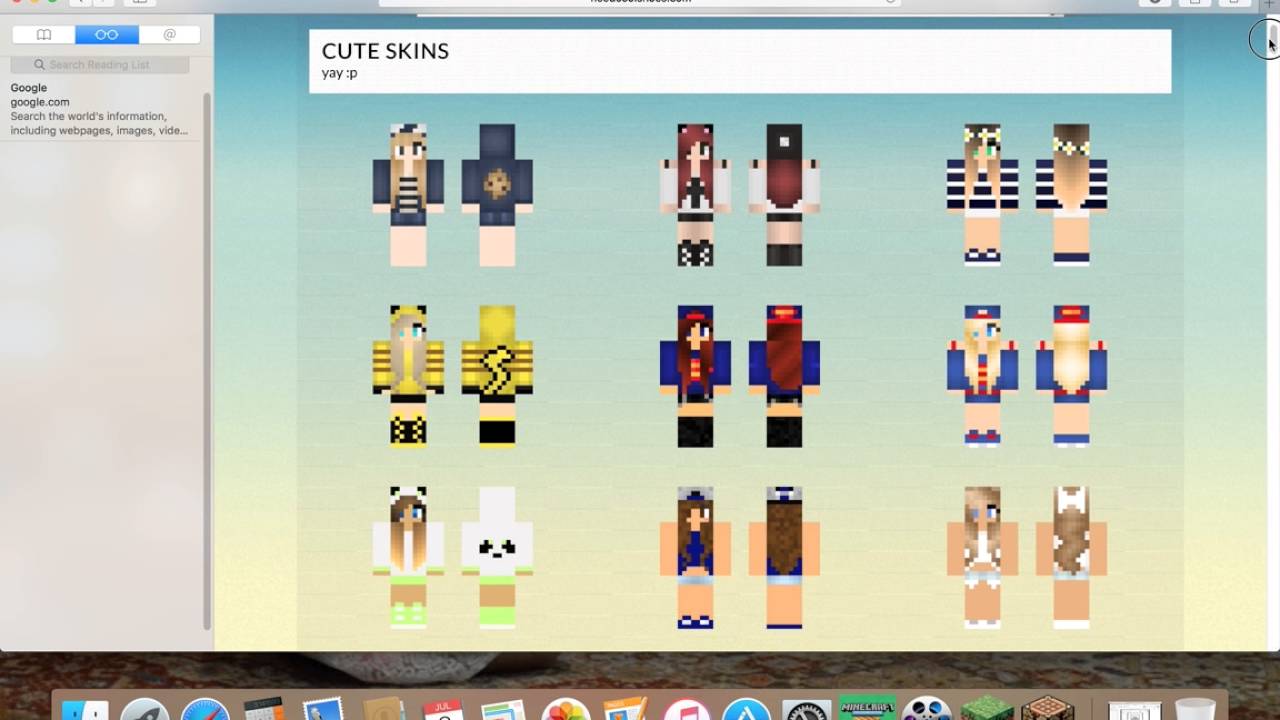 the search for minecraft skins continues - YouTube