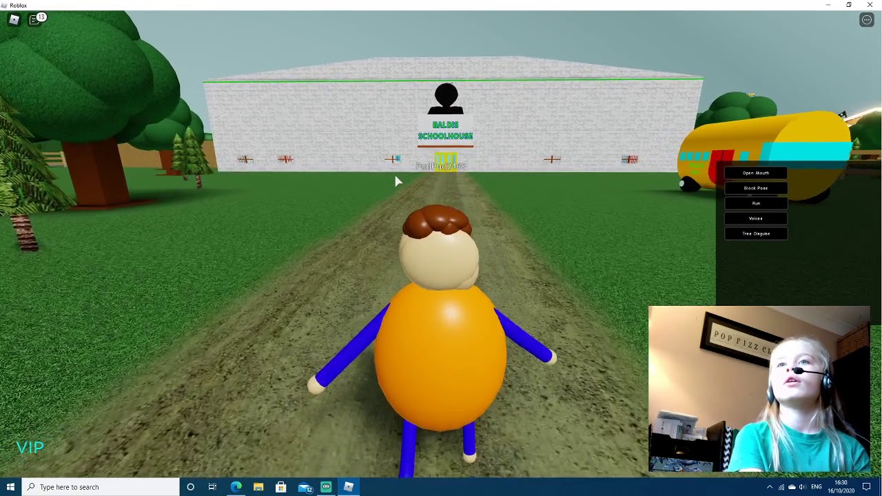 Roblox Baldi's Basic's I checked out every character on the game and I ...