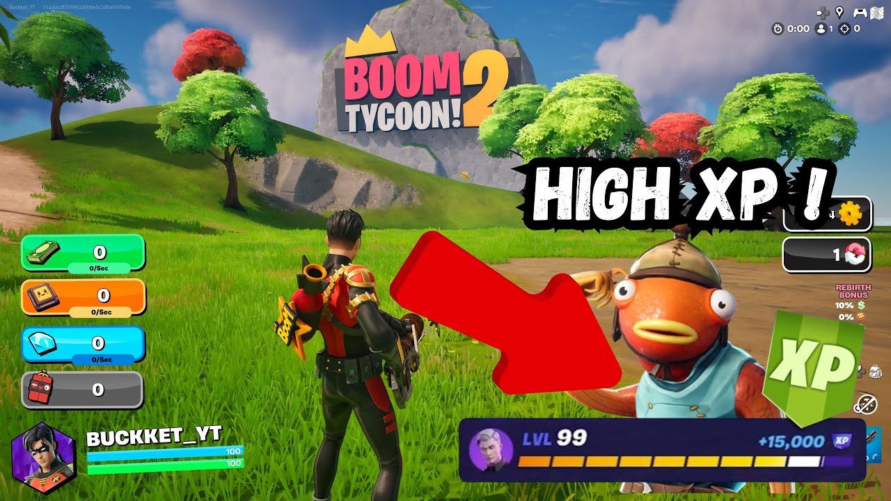 Fortnite Boom Tycoon 2 Crazy High Xp Creative Map - YouTube