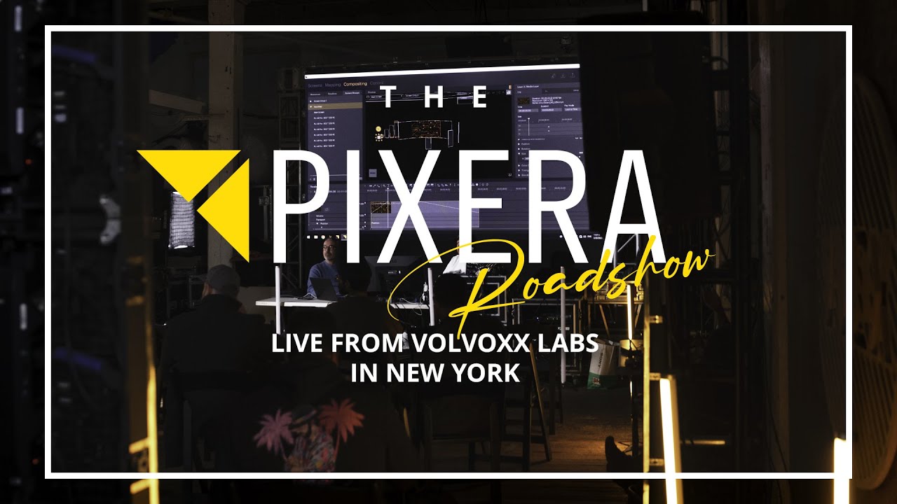 Using PIXERA Media Servers in Live Events & Tours - Timeline & DMX Workflows - YouTube