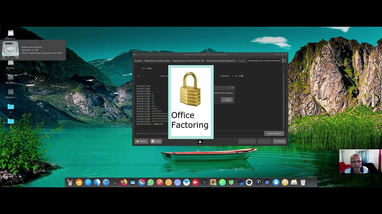 MX Linux com interface do MacOS - YouTube