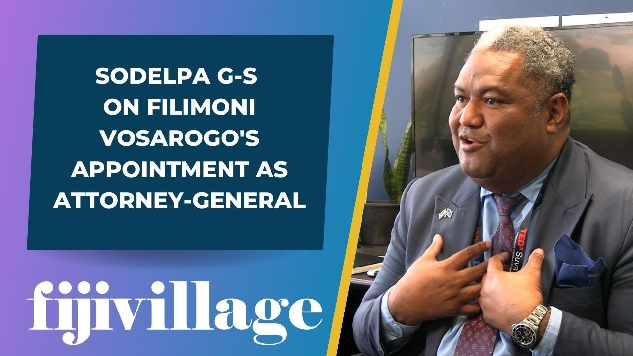 SODELPA G-S Viliame Takayawa on Filimoni Vosarogo's appointment as ...