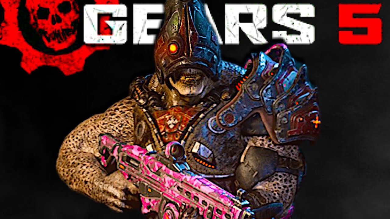 GEARS 5 Characters Gameplay - LOCUST CYCLOPS Character skin Multiplayer ...