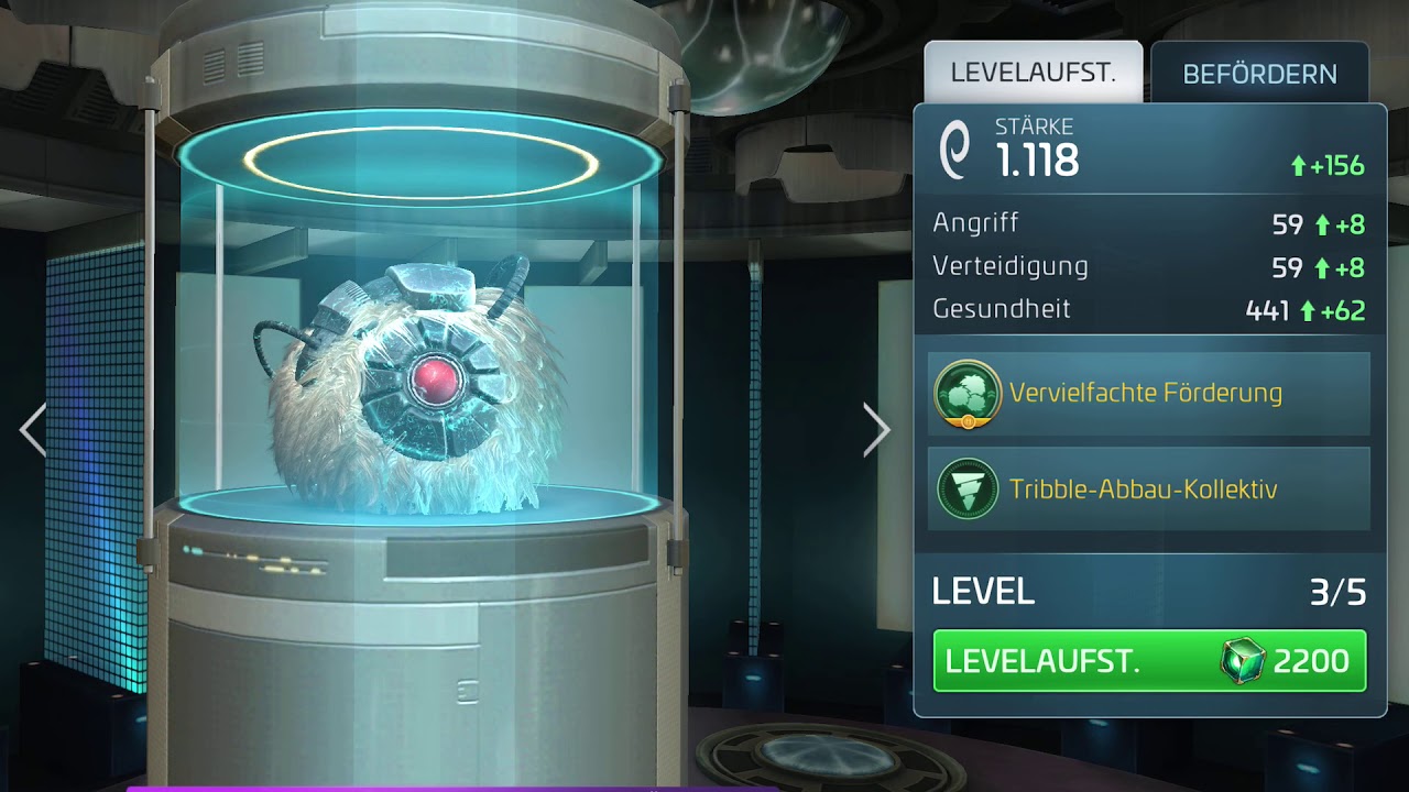 Star Trek Fleet Command - Der Borg-Tribble tanzt - YouTube