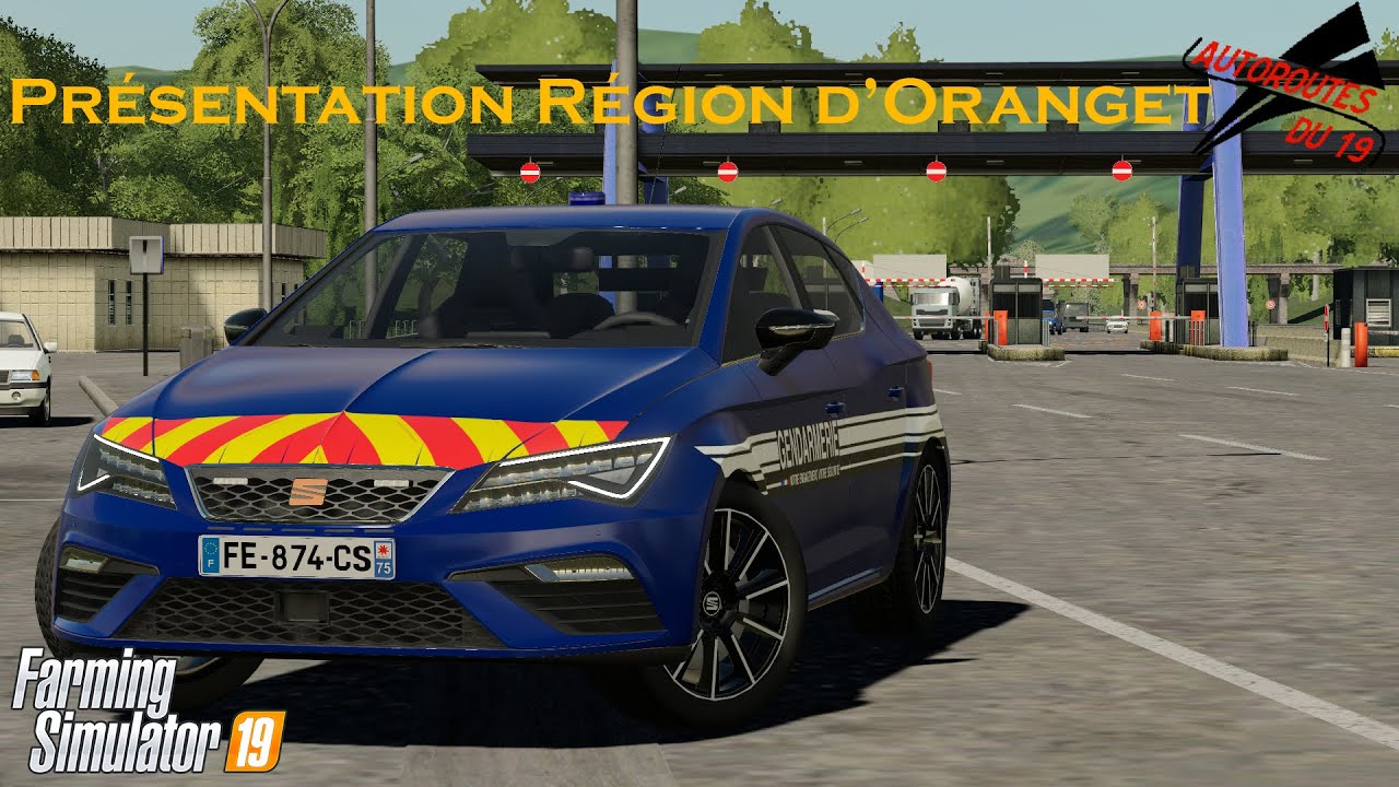 FS19 - Présentation Map Région d'Oranget, la meilleure map secours ...