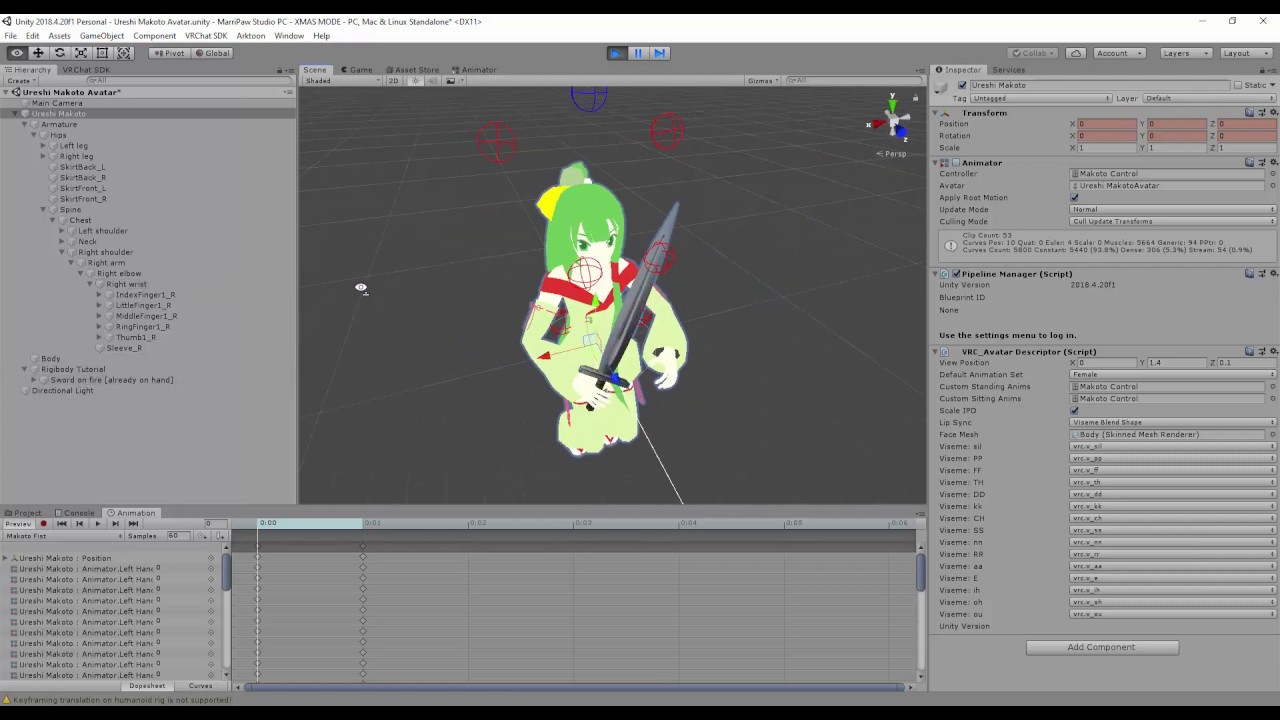 VRCHAT Creative Tutorial 7 - Rigibody/Fixed Joint for weapon - YouTube
