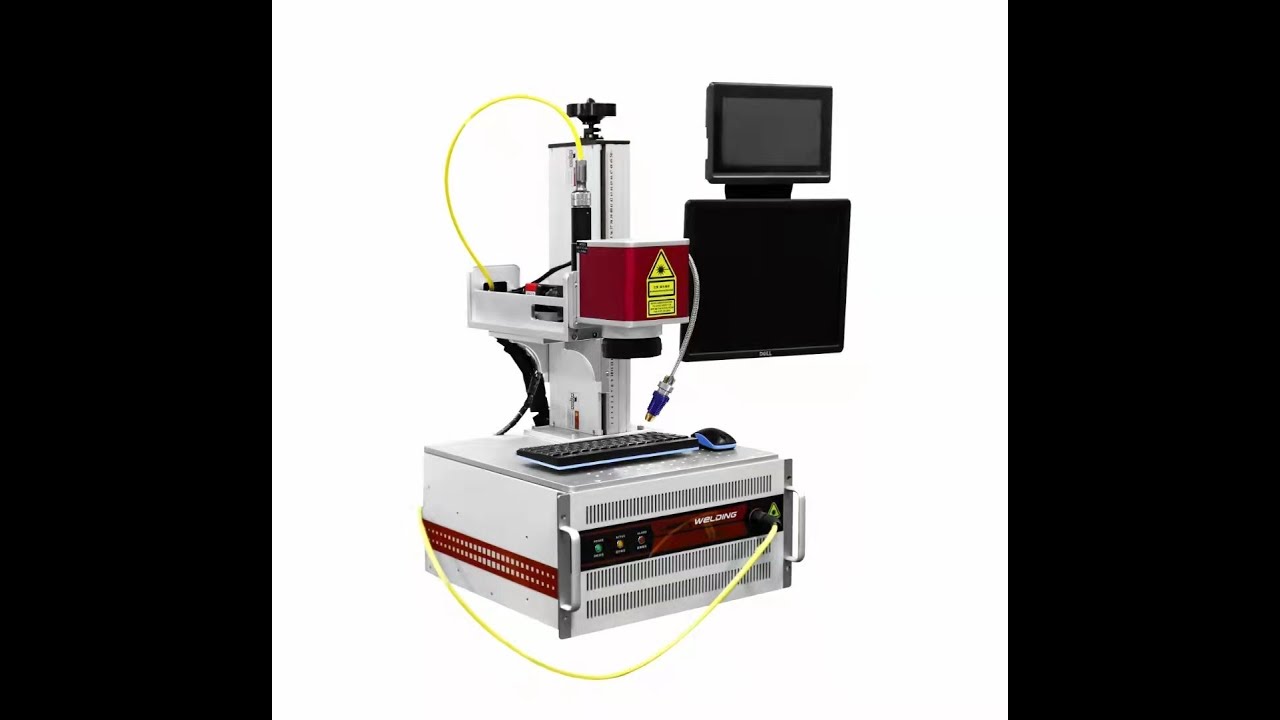 Desktop Fiber QCW Laser Welding Machine - YouTube