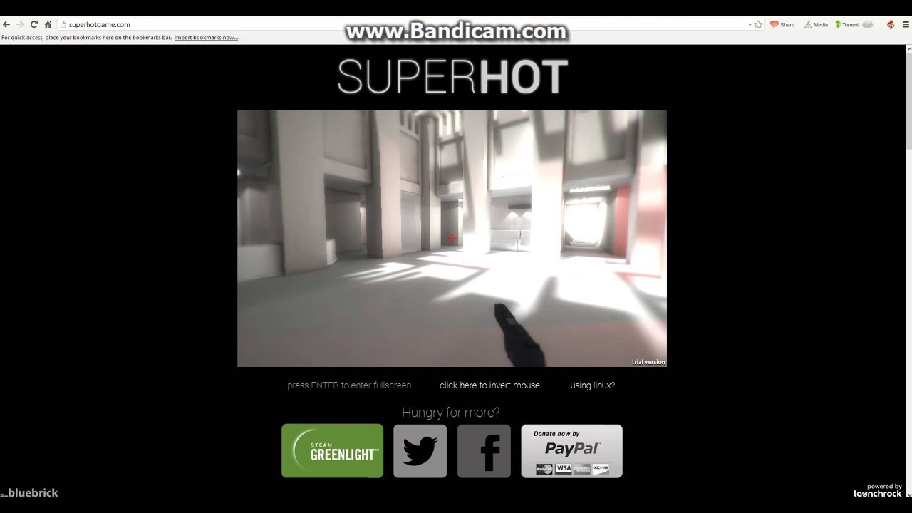 SUPER HOT (Game Play) - YouTube