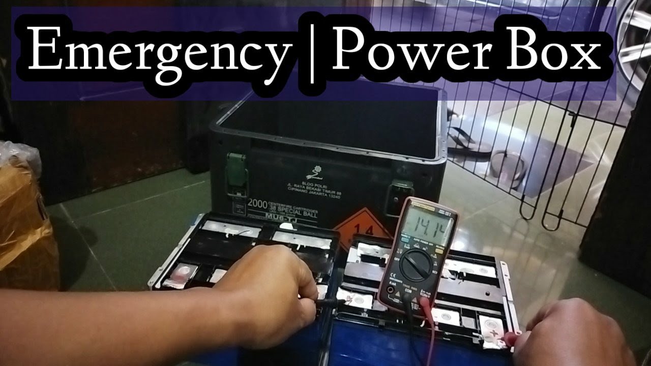 Saatnya Era Lifepo4 Seken Buat Perbanyak Emergency PLTS Mobile Dengan ...