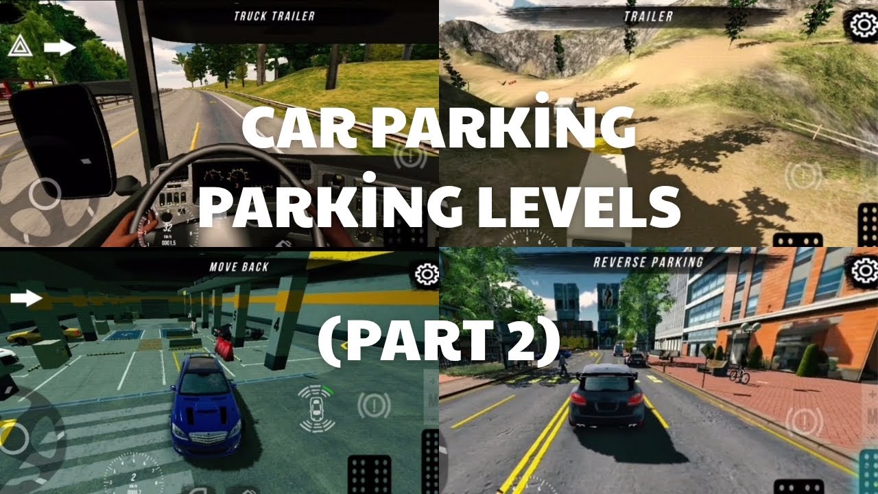 Car Parking Top 10 Levels (part 2) #video#trending# ...