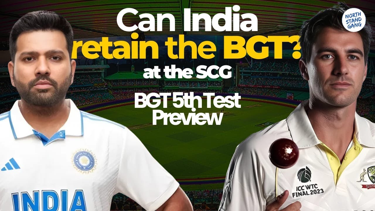 Will India draw the series? 5th Test Preview Sydney BGT 2024-25 - YouTube
