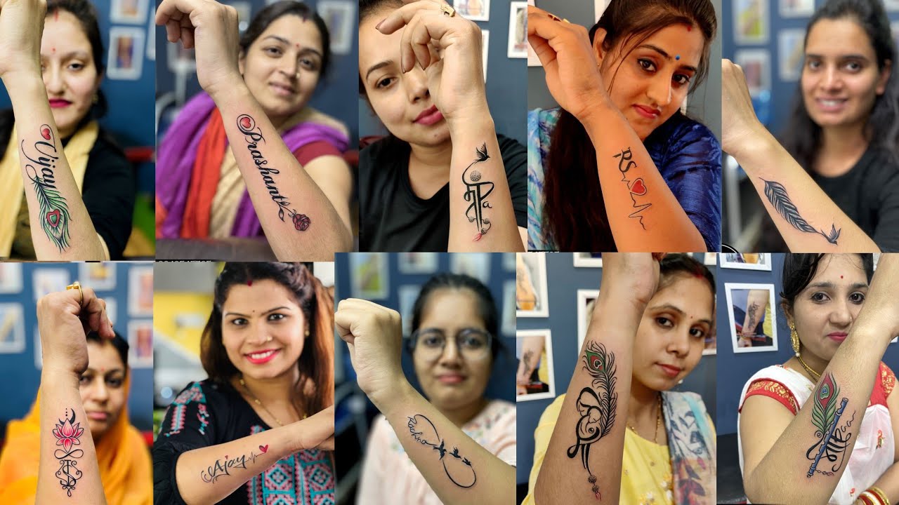 best tattoo design for girls | tattoo design on hand for girls | tattoo ...