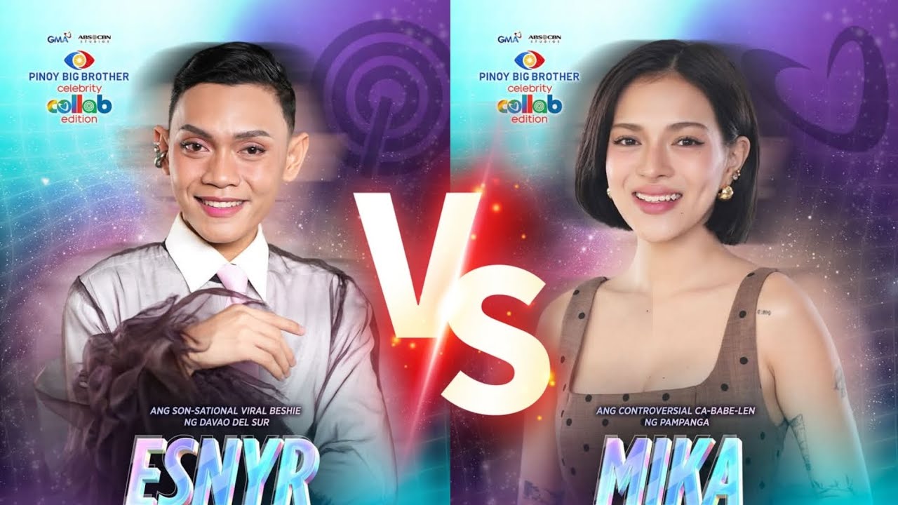 Esnyr at Mika Salamanca, Official Housemates sa PBB Celebrity Collab ...