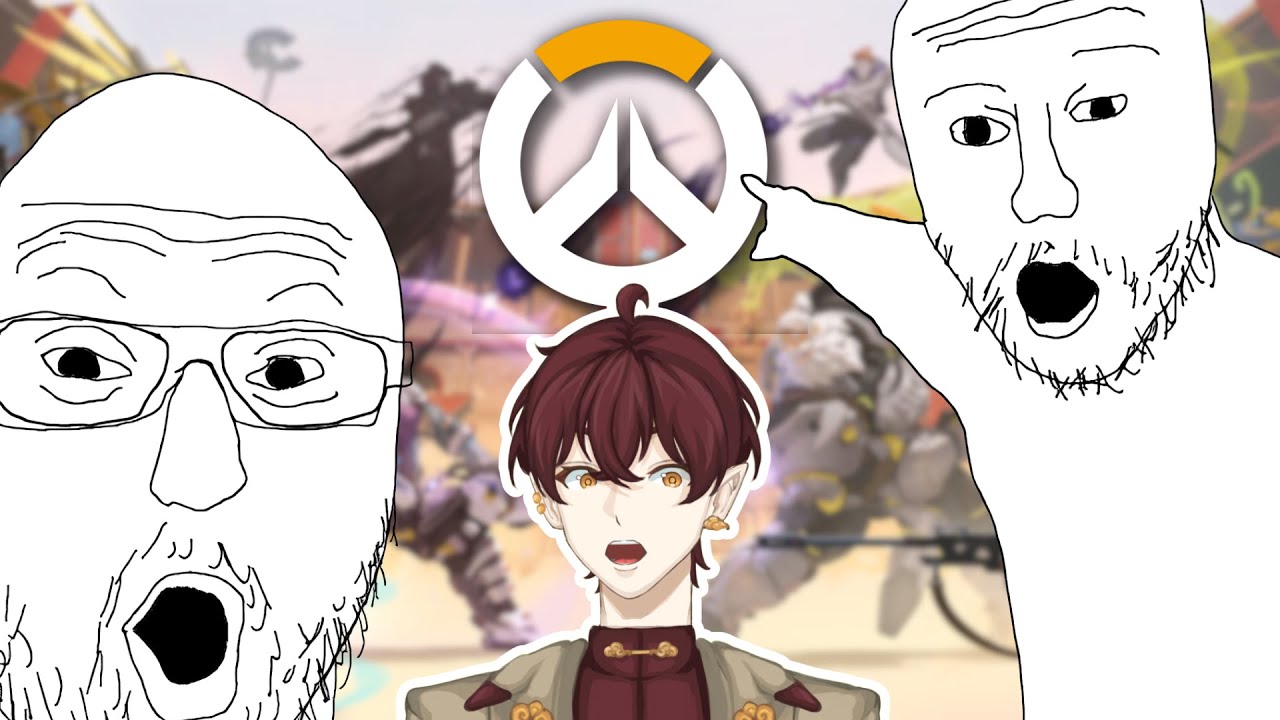 Monkey VTuber desperately tries to hit diamond in Overwatch - YouTube