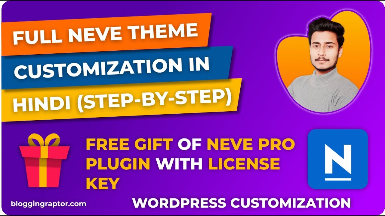Neve Theme Customization in Hindi • Step-By-Step WordPress Customization - YouTube
