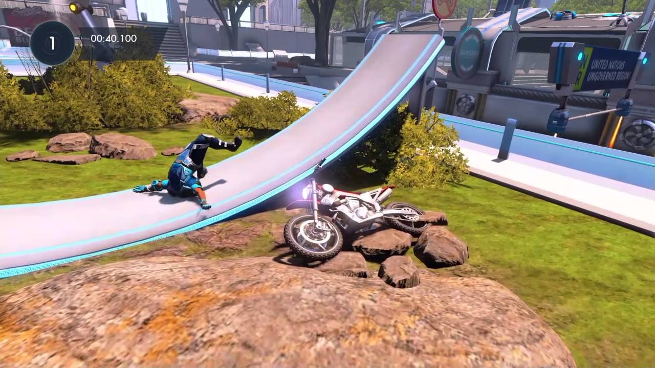 Rage Game (Trials Fusion) - YouTube