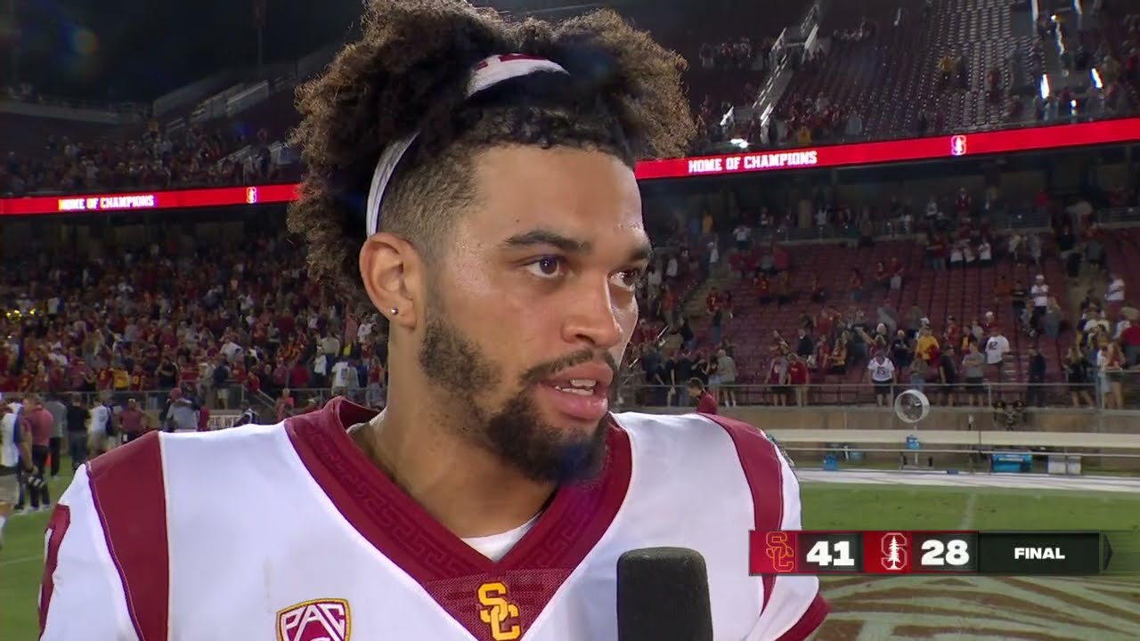 Caleb Williams 'feels AMAZING' after his first Pac-12 road win vs ...
