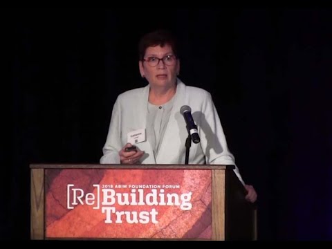 2018 ABIM Foundation Forum: Catherine Lucey, Meeting Reflections - YouTube