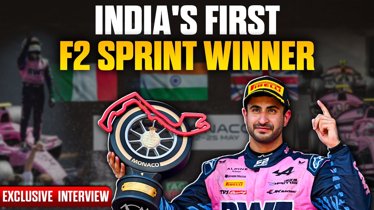 Meet 1st Indian to Win F2 Sprint Race: Kush Maini | Exclusive Interview ...