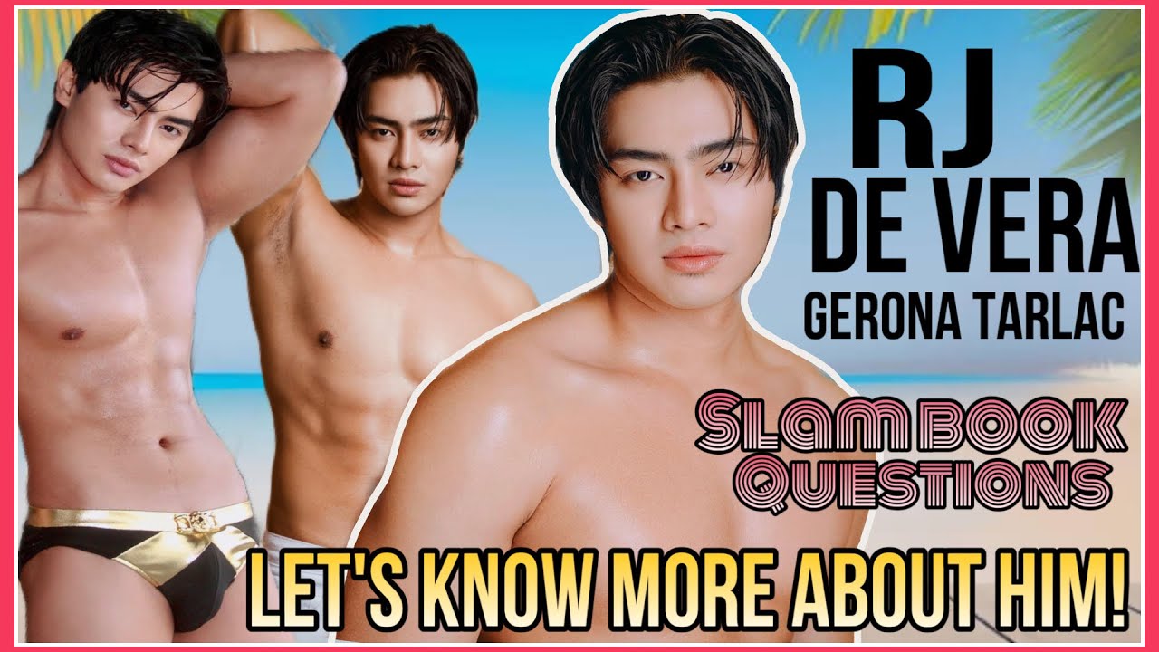 Know more Abt RJ DE VERA- MISTERS OF FILIPINAS GERONA TARLAC || Slam Book Questions - YouTube