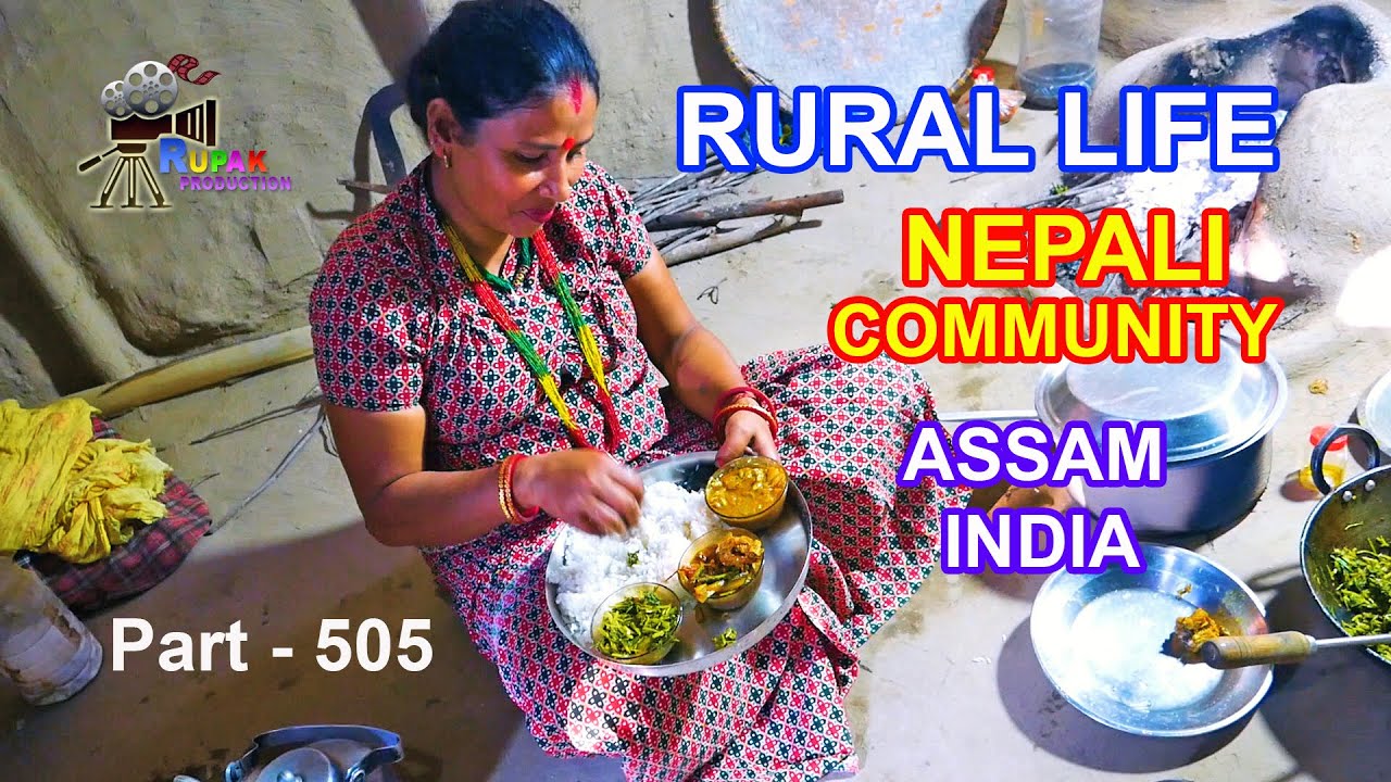 RURAL LIFE OF NEPALI COMMUNITY IN ASSAM, INDIA, Part - 505 ... - YouTube
