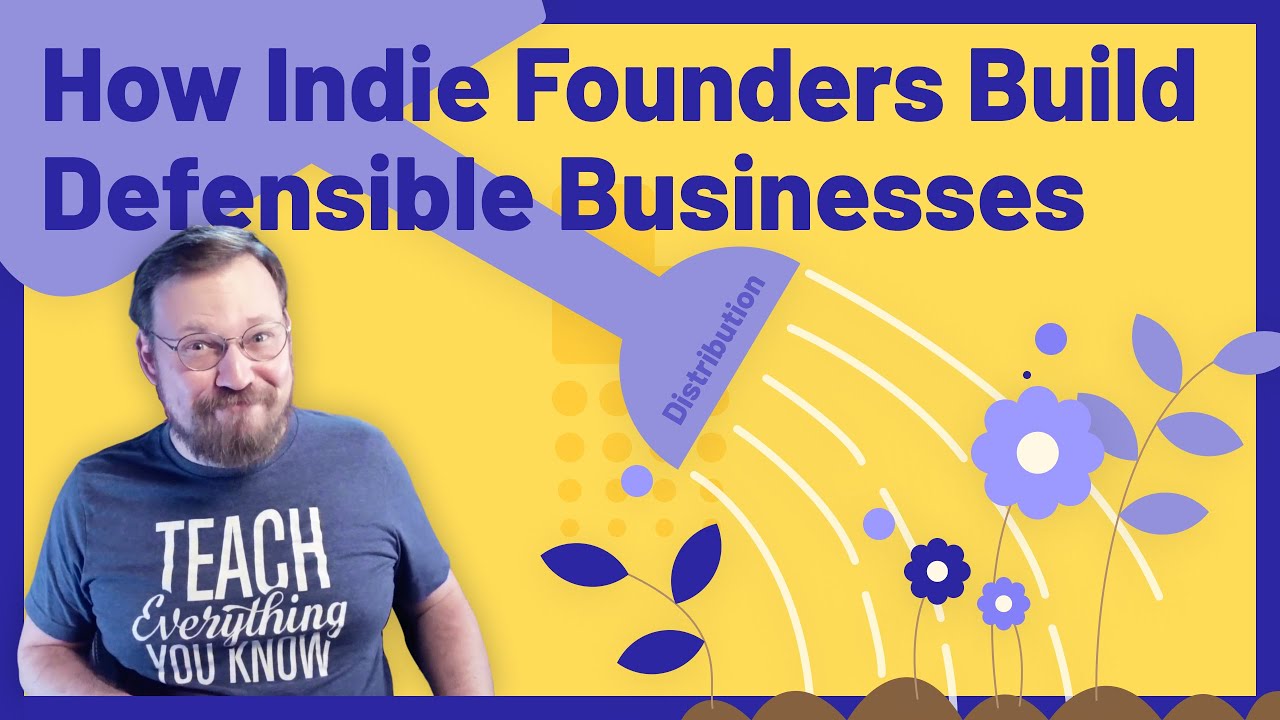 Proof of Work: How Indie Founders Build Defensible Businesses - YouTube