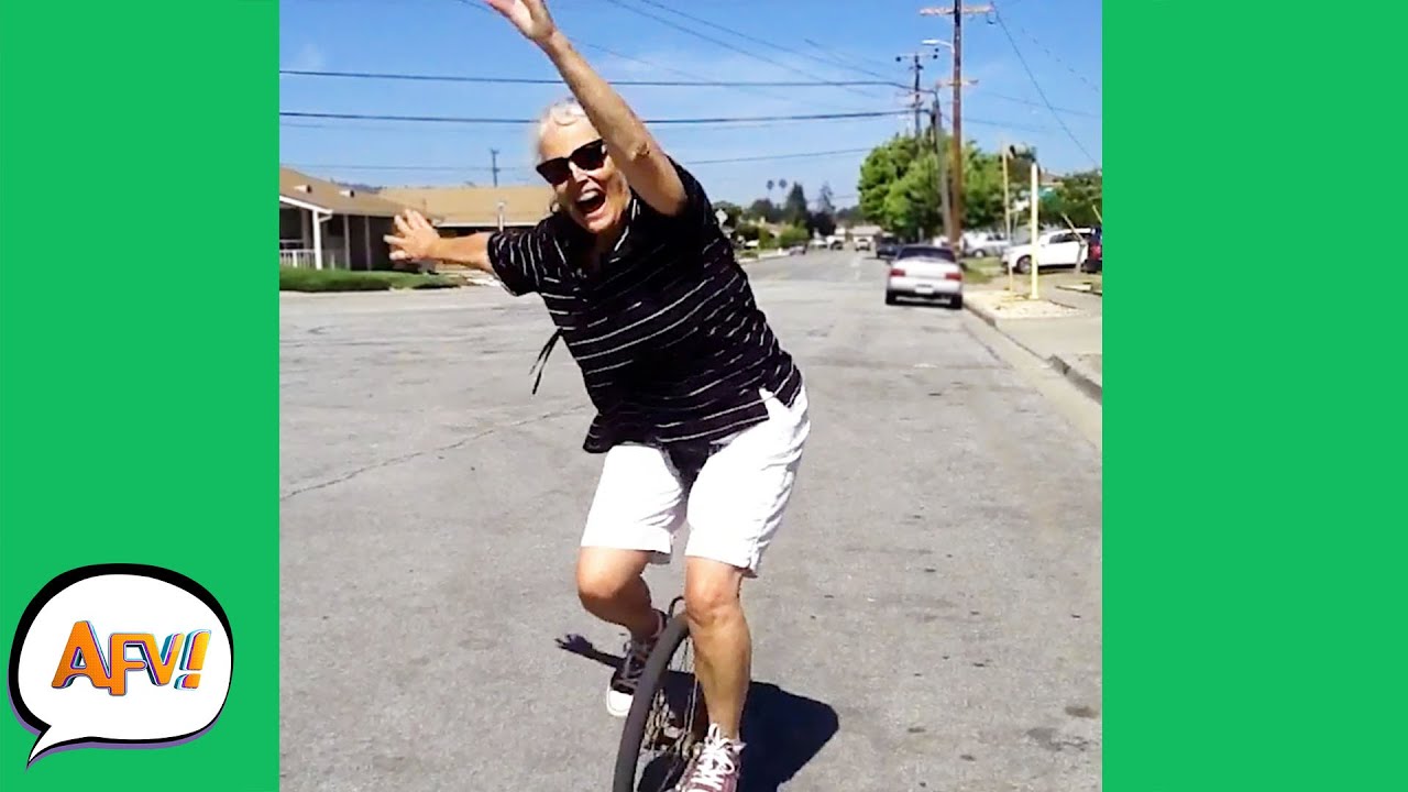ONE Wheel, NO BRAKES! 😂 | Best Funny Fails | AFV 2021 - YouTube