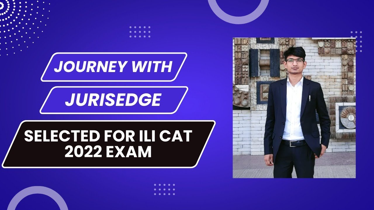 Vishal Kumar shares his insights on getting selected for ILI CAT 2022 ...