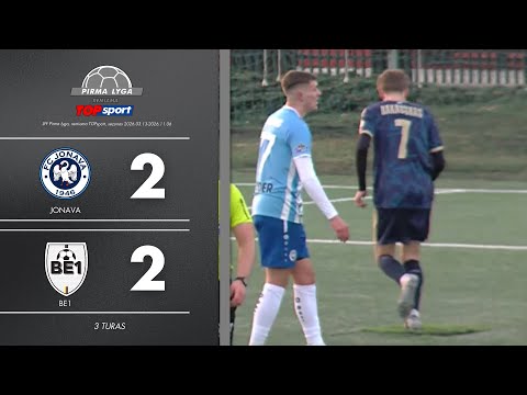 3 TURAS | Jonava - Be1 | SANTRAUKA