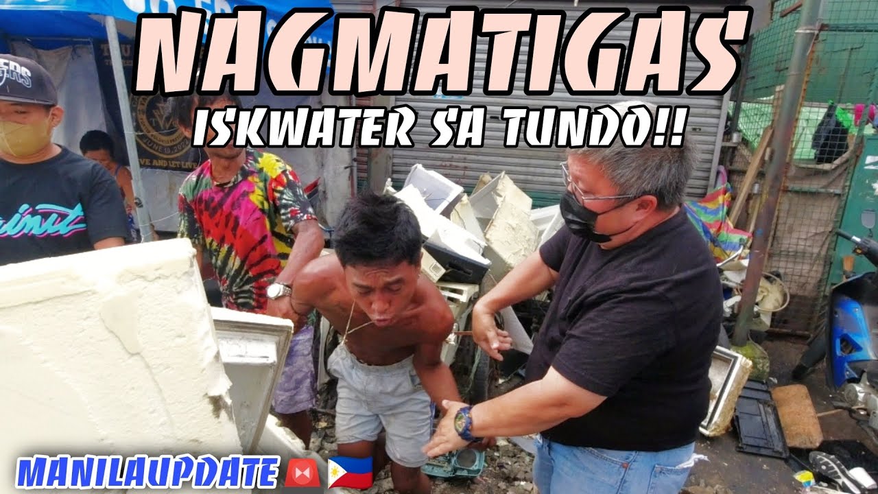 "SINALAULA" ng "ISKWATER" ang OUTPOST sa TUNDO!!! DPS Clearing ...