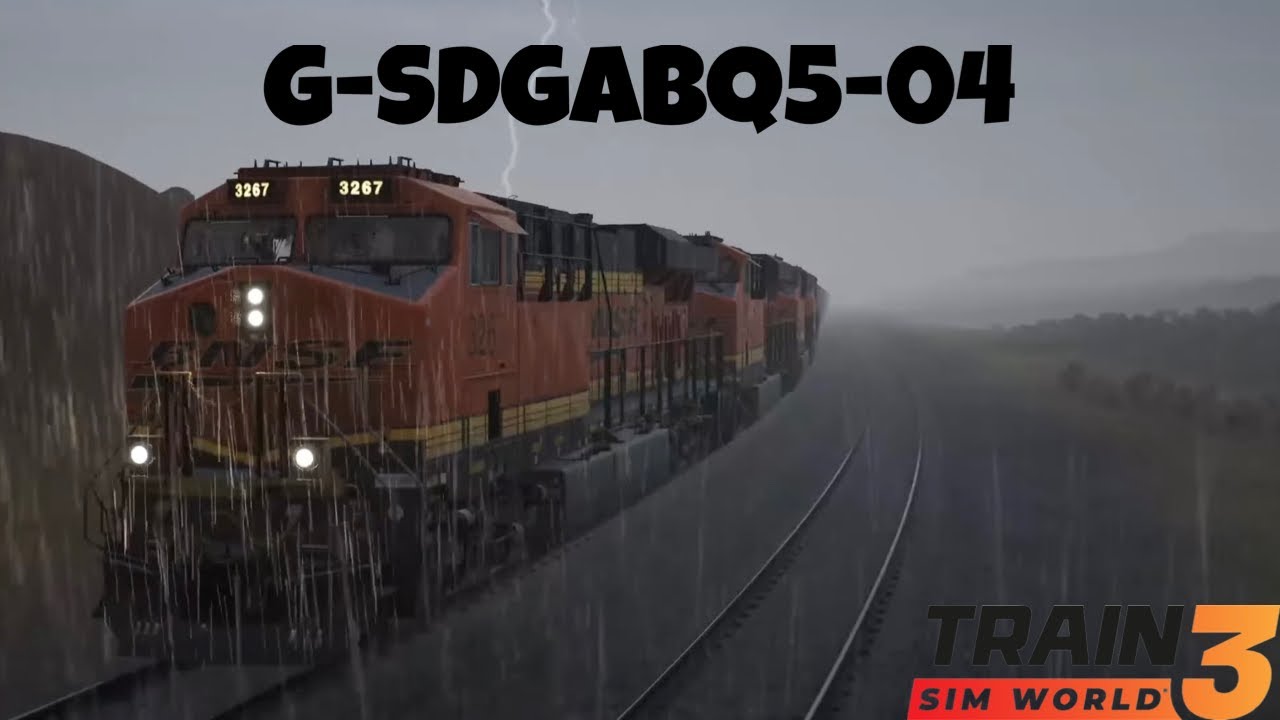 Heavy Grain, Heavy Rain G-SDGABQ5-04 (Train Sim World 3) - YouTube