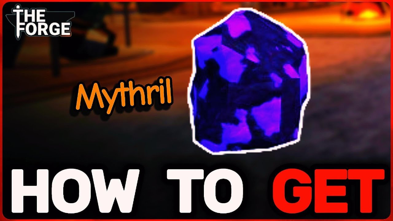 How To GET MYTHRIL ORE in The Forge FAST! | Roblox - YouTube