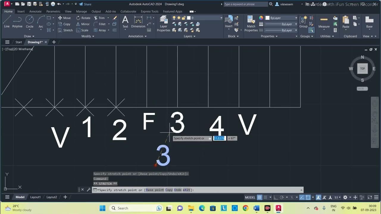 How to draw/construct a hyperbola in AutoCAD! English - YouTube