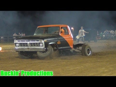 TRUCK TUG OF WAR GONE WRONG FORD BREAKS AXLE AND PULLS BALL JOINTS FROM THE KNUCKLE