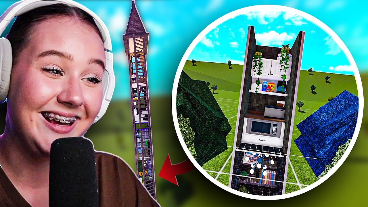 5 STORY 1X1 BUILD CHALLENGE!! Roblox - YouTube