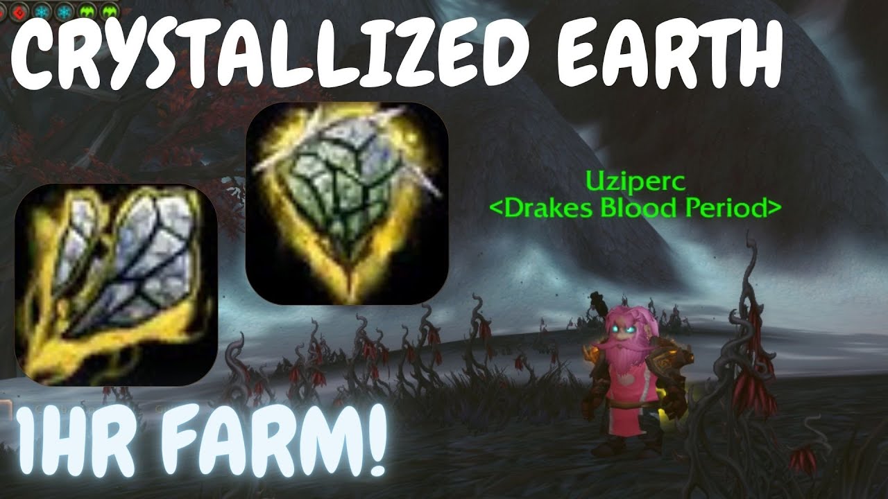 Crystallized Earth (Eternal Earth) - 1 Hour [Best Farming Spots] WoW ...