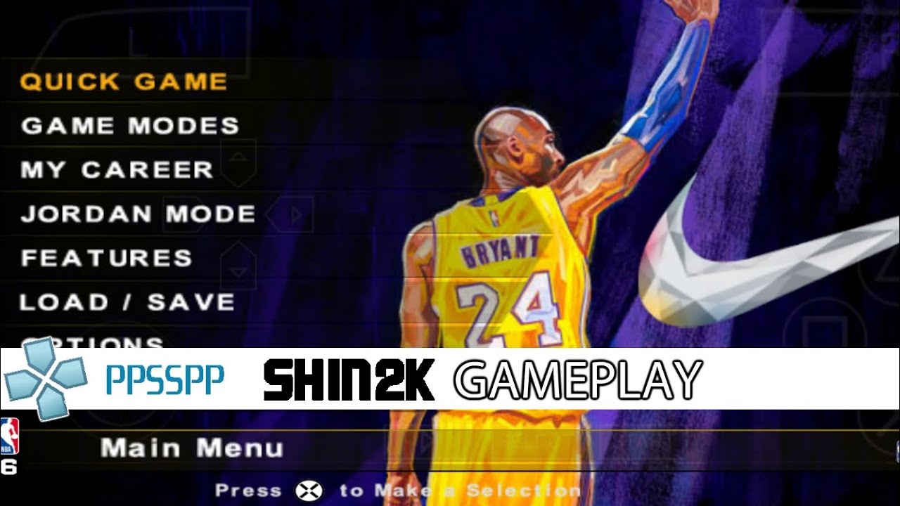 NBA 2K24 PPSSPP (Android/PC) Game Test: LAKERS vs WARRIORS, SHIN2K MOD ...