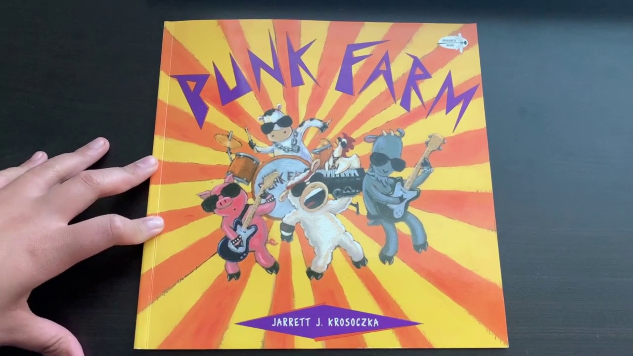 Punk Farm by Jarret J Krosoczka READ ALOUD ~RING AROUND RONINA~ - YouTube