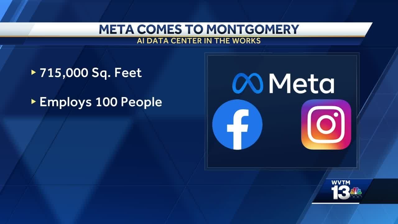 Meta plans to build $800M AI data center in Alabama - YouTube