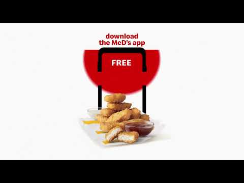 Get a free 10 pc. Chicken McNuggets® when you download the app