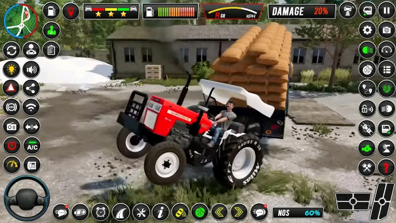 Real Farming Simulator 2024 Tractor Driving - Android Gameplay - YouTube