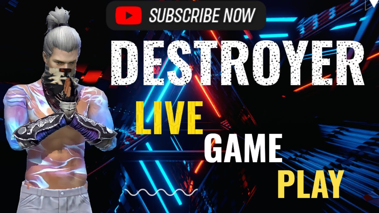 DESTROYER LIVE💫FAN GAMEPLAY 💫ON CUSTOM #shortsfeeds #viral#tranding#freefire#live - YouTube