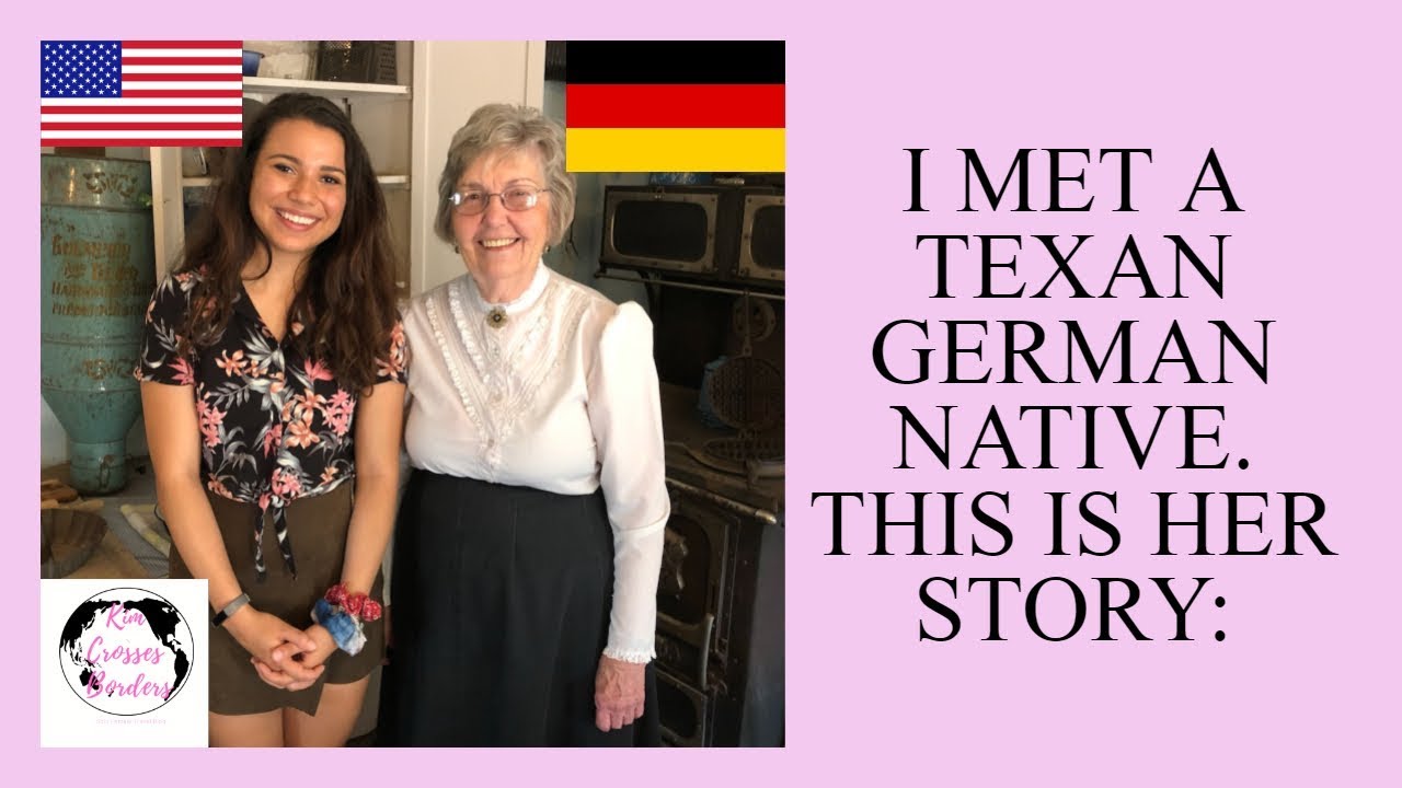 I met a TEXAN-GERMAN native | Fredericksburg - YouTube