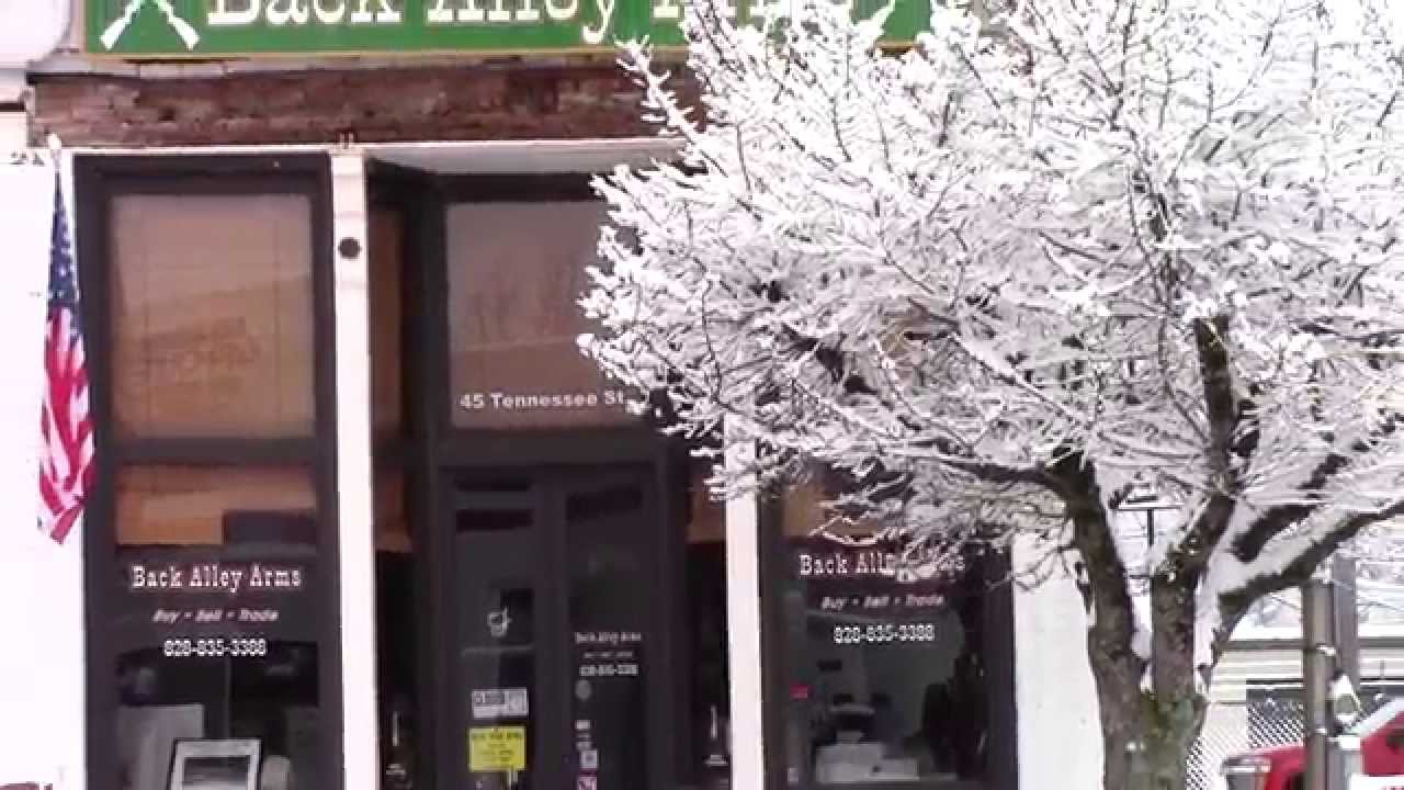 Back Alley Arms in the Snow. Murphy NC 2-26-2015 - YouTube