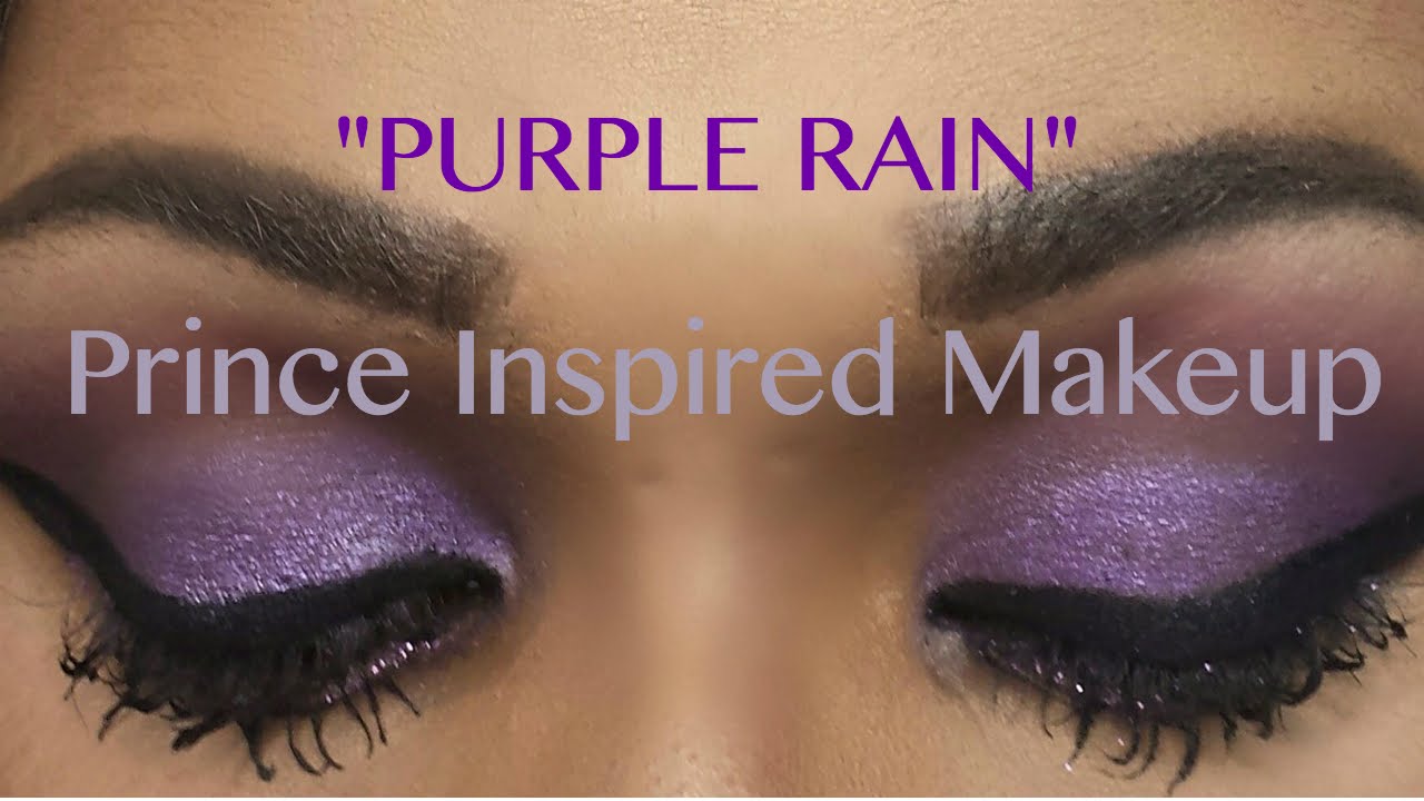 Prince Purple Rain Makeup Tutorial | Saubhaya Makeup